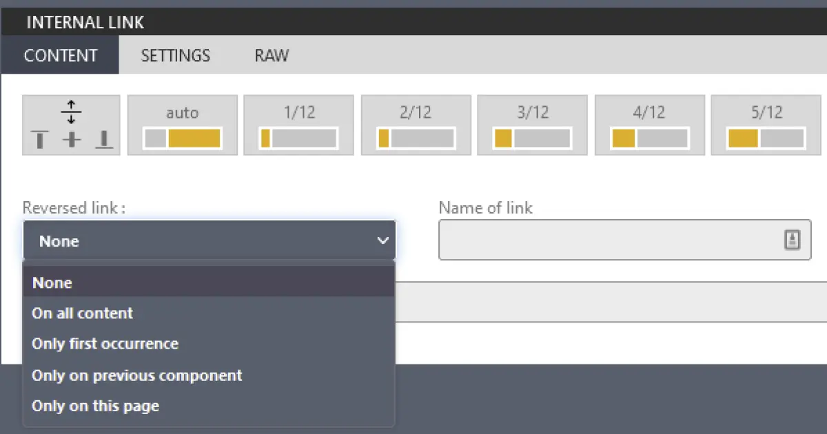 How to create links automatically in the content ? : "reverse-links - Javlo Documentation